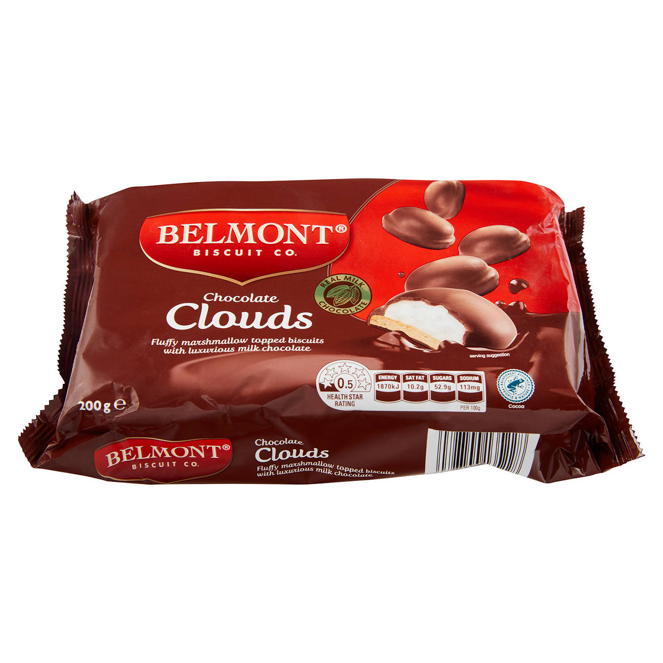 Chocolate Clouds Biscuits 200g